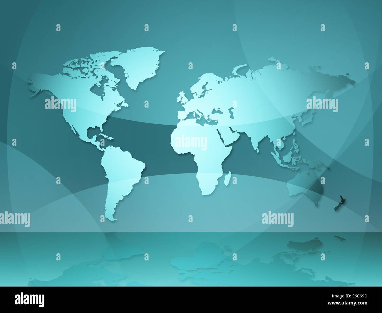 World Map Showing Worldwide Design And Backdrop Stock Photo - Alamy