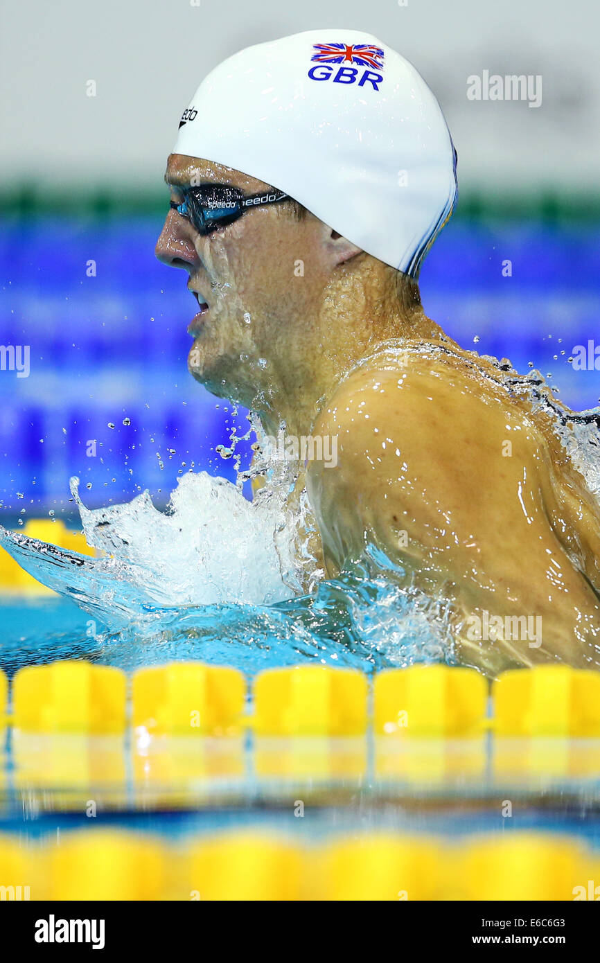 Berlin, Germany. 20th Aug, 2014. Andrew Willis of Great Britain ...