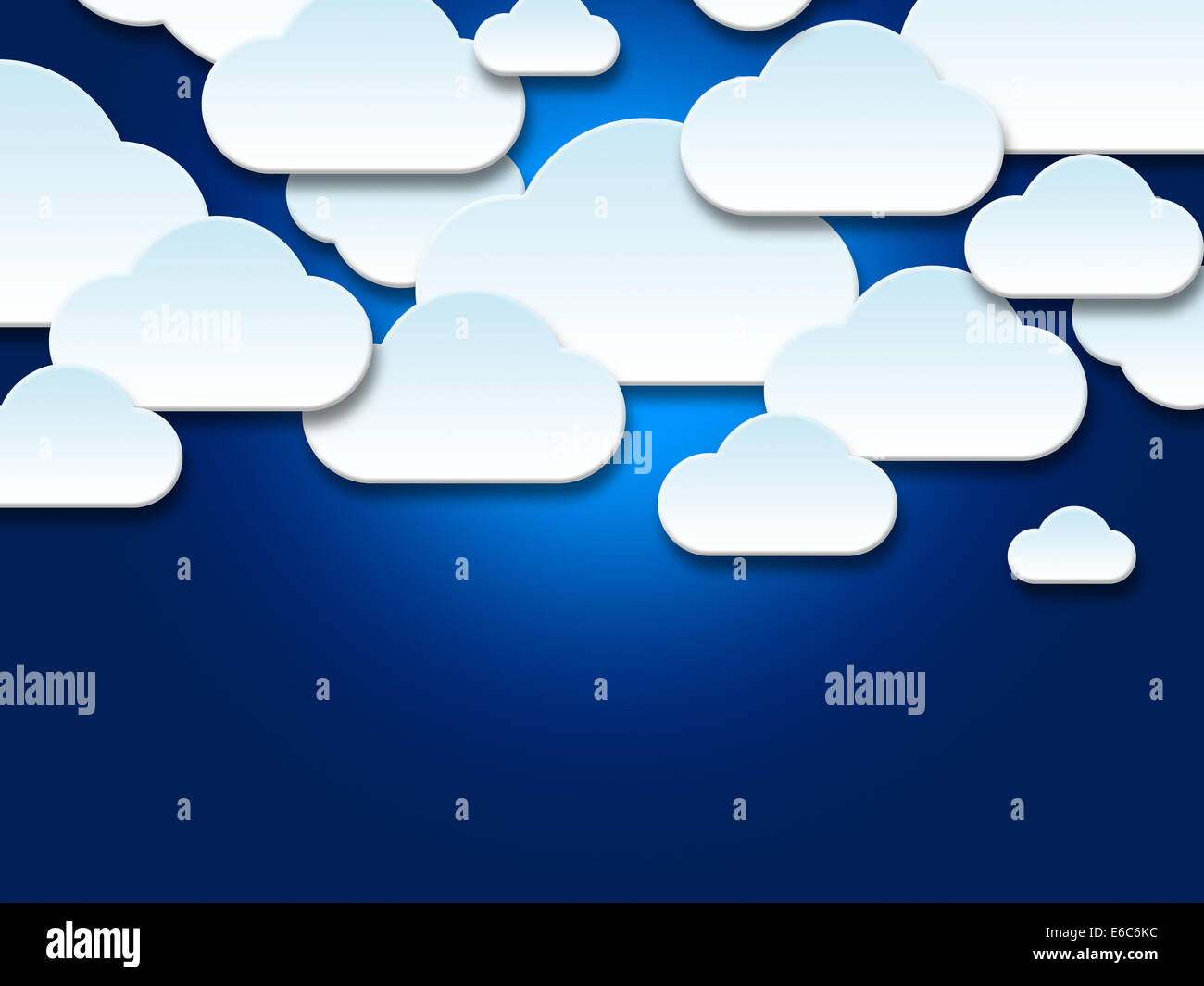 Clouds Background Representing Empty Space And Backgrounds Stock Photo ...