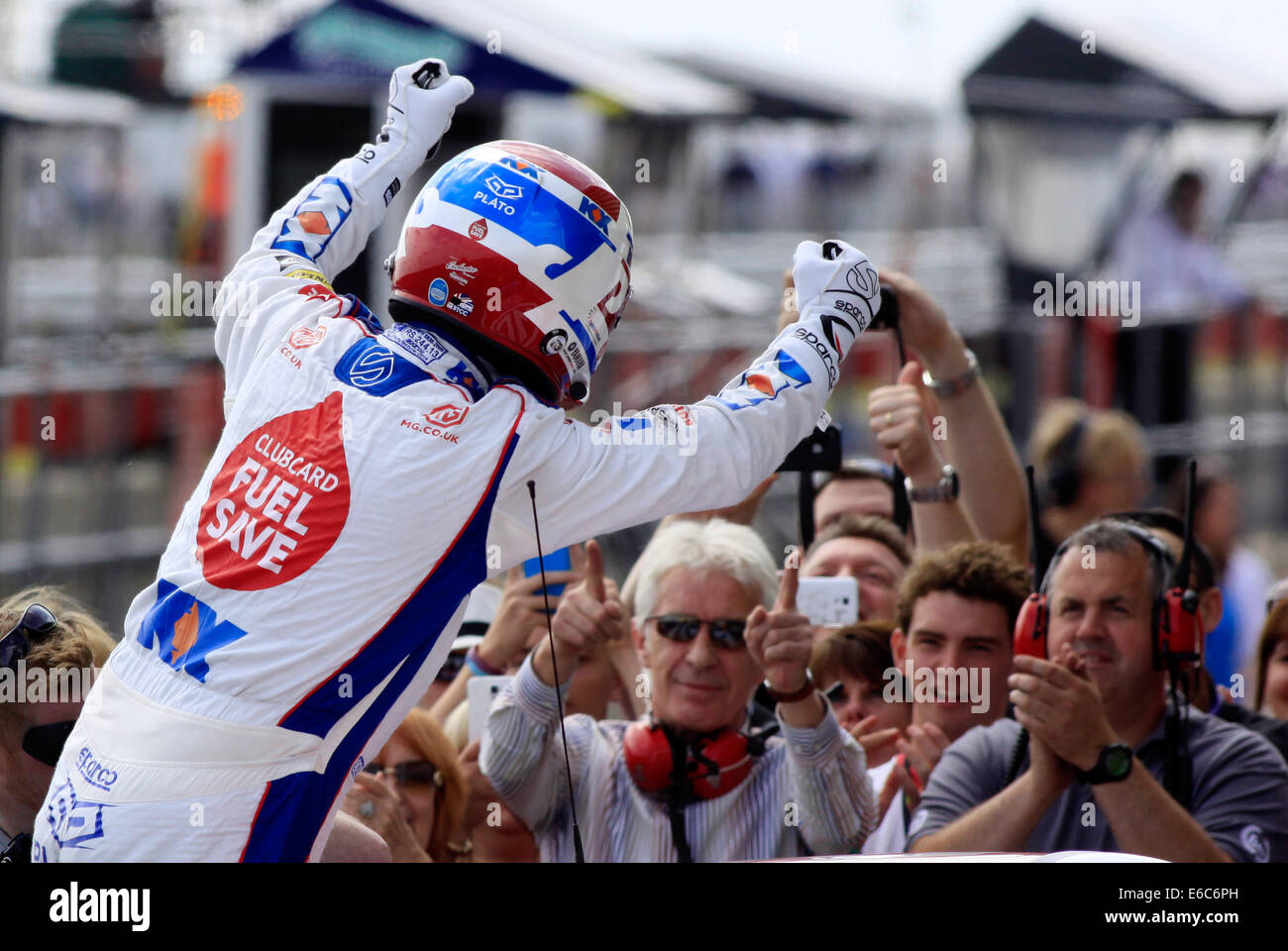 Jason Plato (GBR) MG KX Clubcard Fuel Save MG6 GT Stock Photo - Alamy