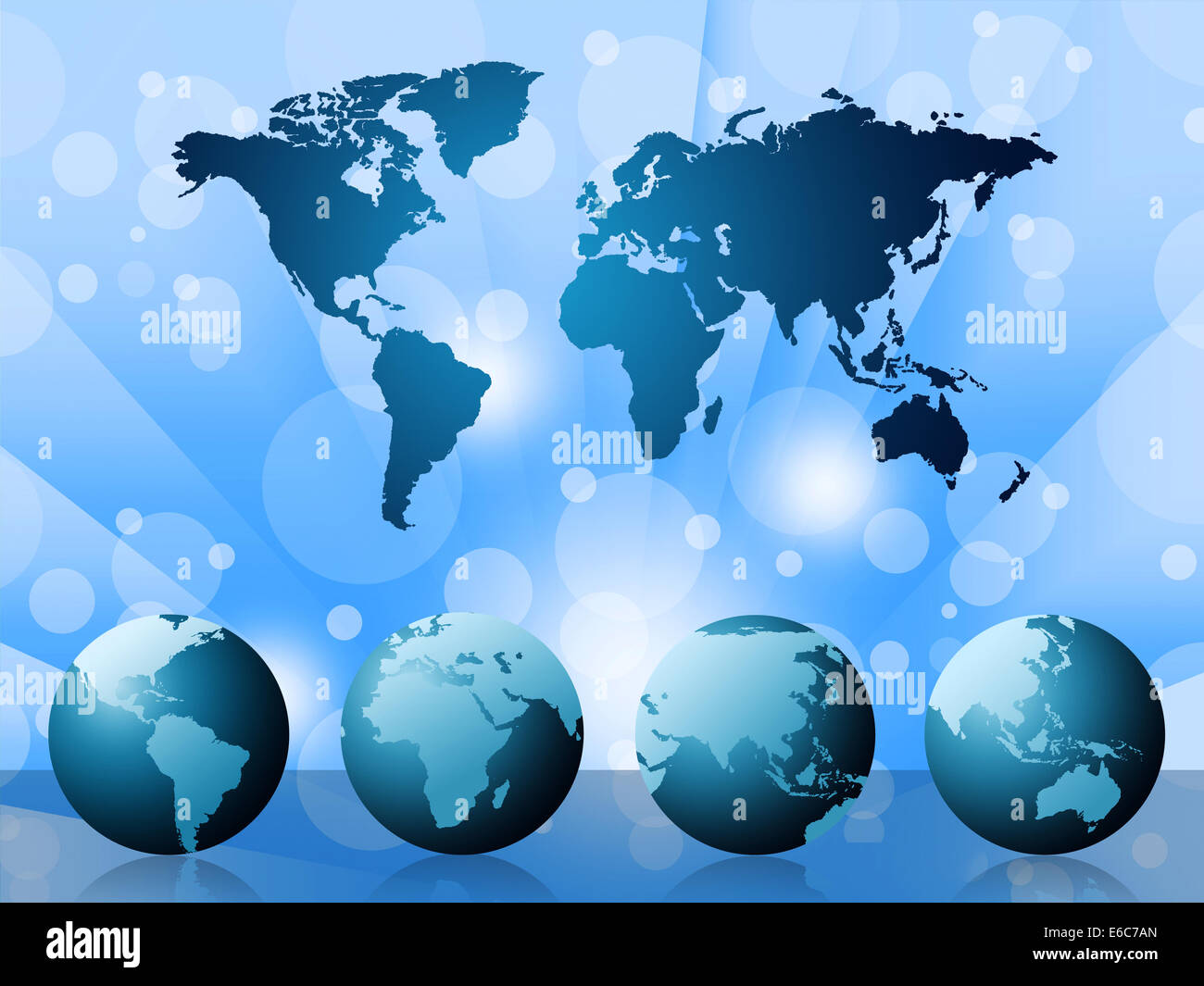 World Map Showing Cartography Design And Countries Stock Photo - Alamy