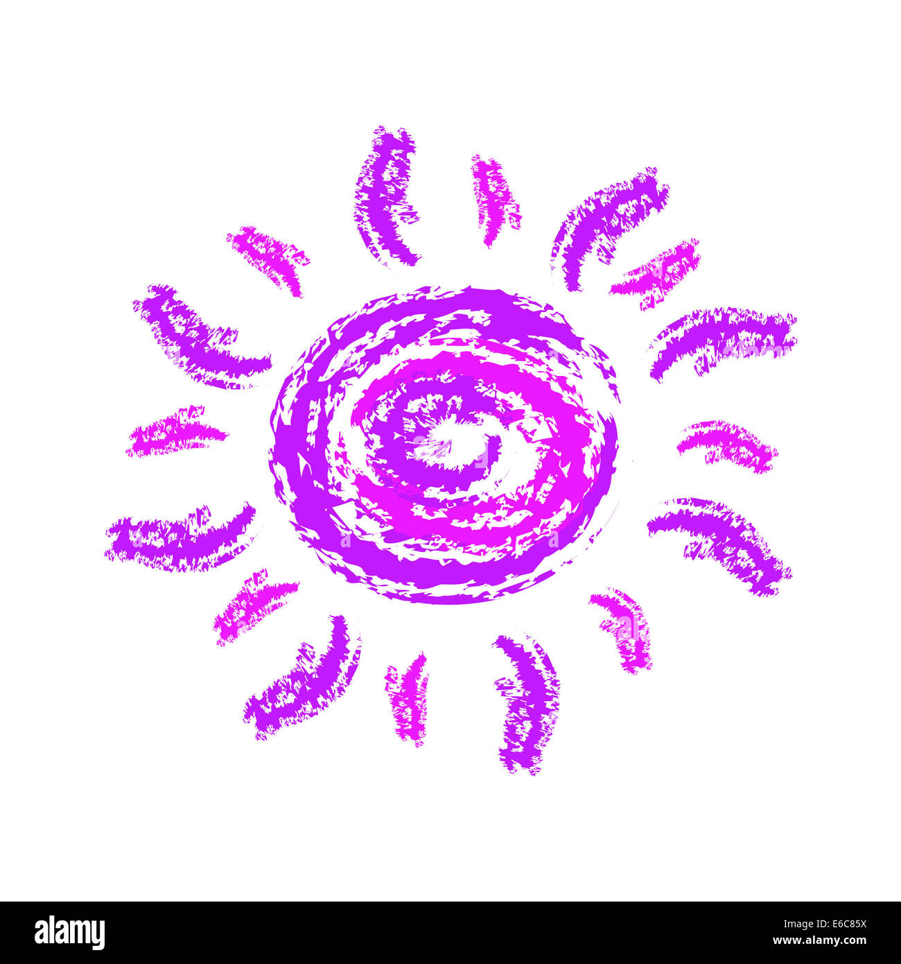 Sun Rays Representing Summer Time And Radiance Stock Photo - Alamy