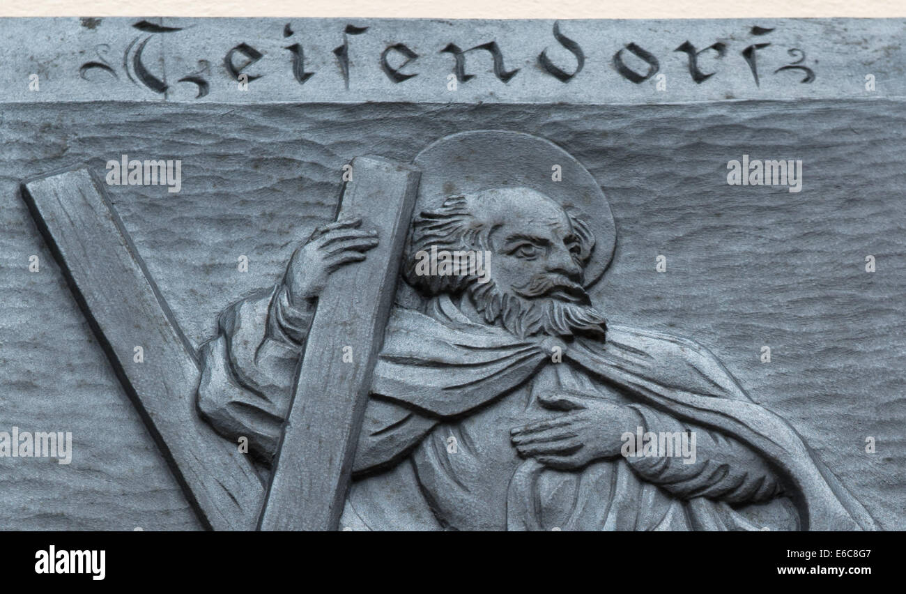 Teisendorf, Germany. 20th Aug, 2014. The coat of arms of the ...
