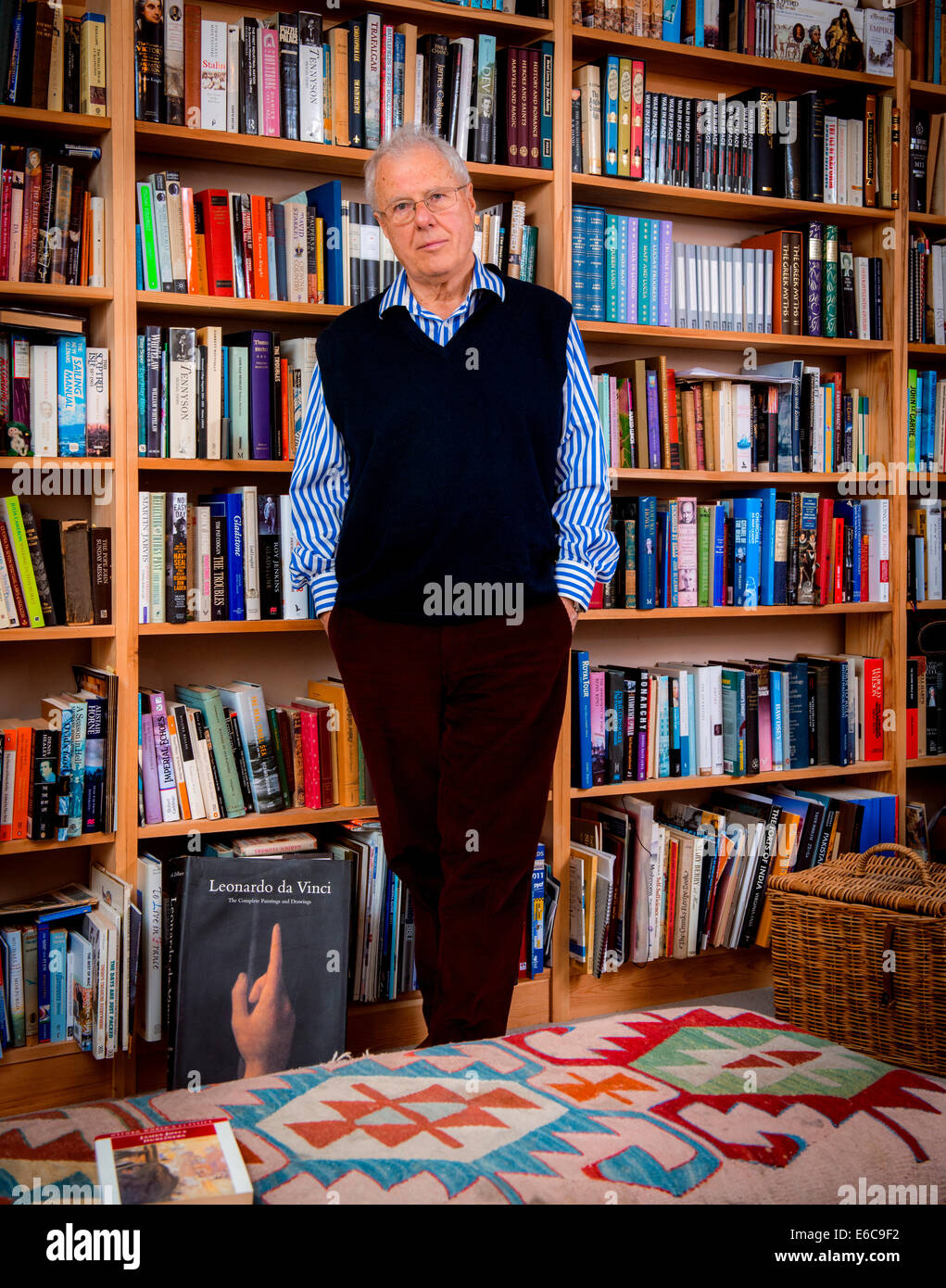 British writer, historian and broadcaster Christopher Lee at his East ...