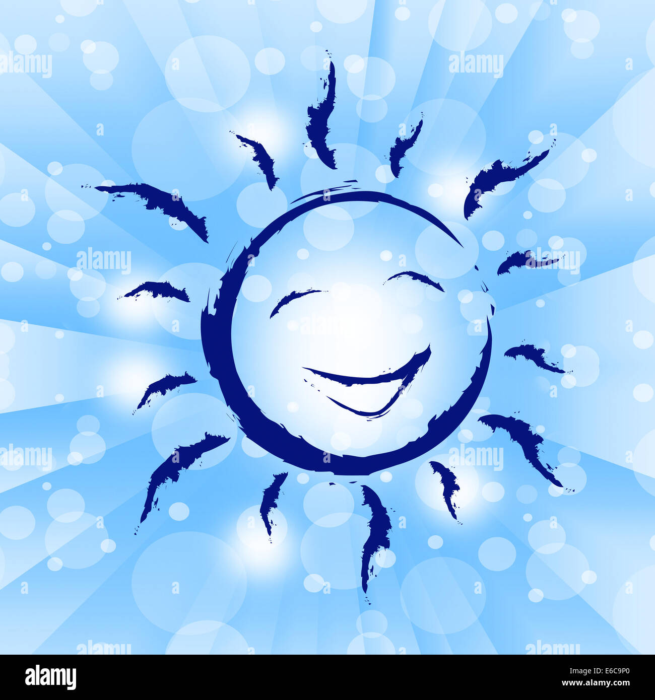 Background Smile Meaning Happiness Fun And Sunlight Stock Photo - Alamy