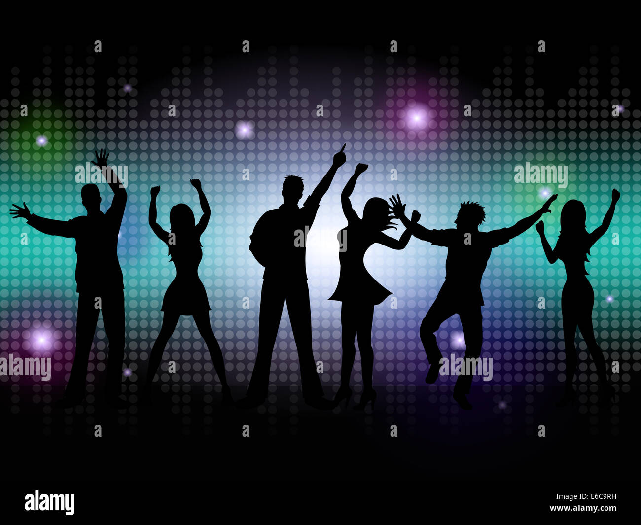 People Dancing Showing Dance Music And Dancer Stock Photo - Alamy