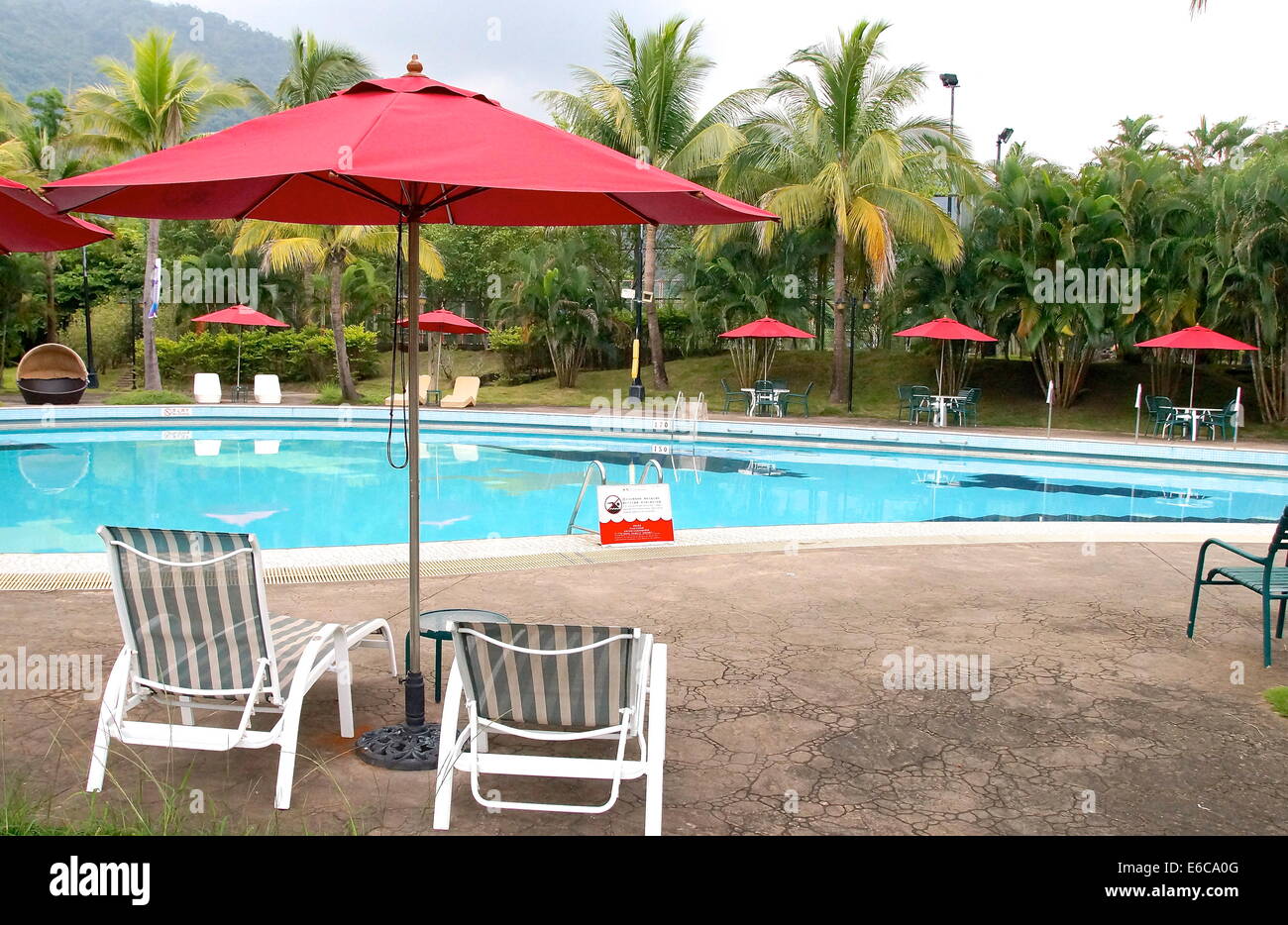The close view of swimming pool Stock Photo - Alamy