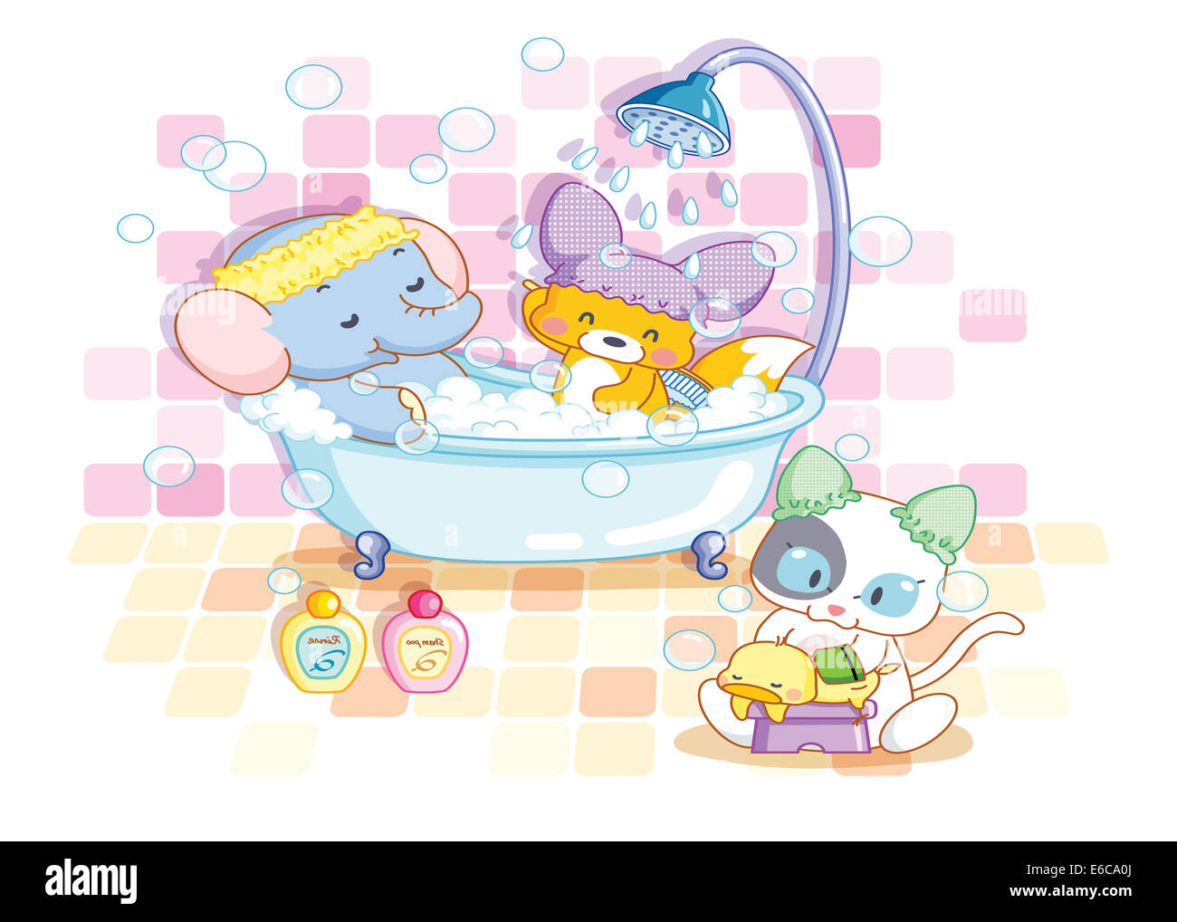 Summer in garden funny Cut Out Stock Images & Pictures - Alamy