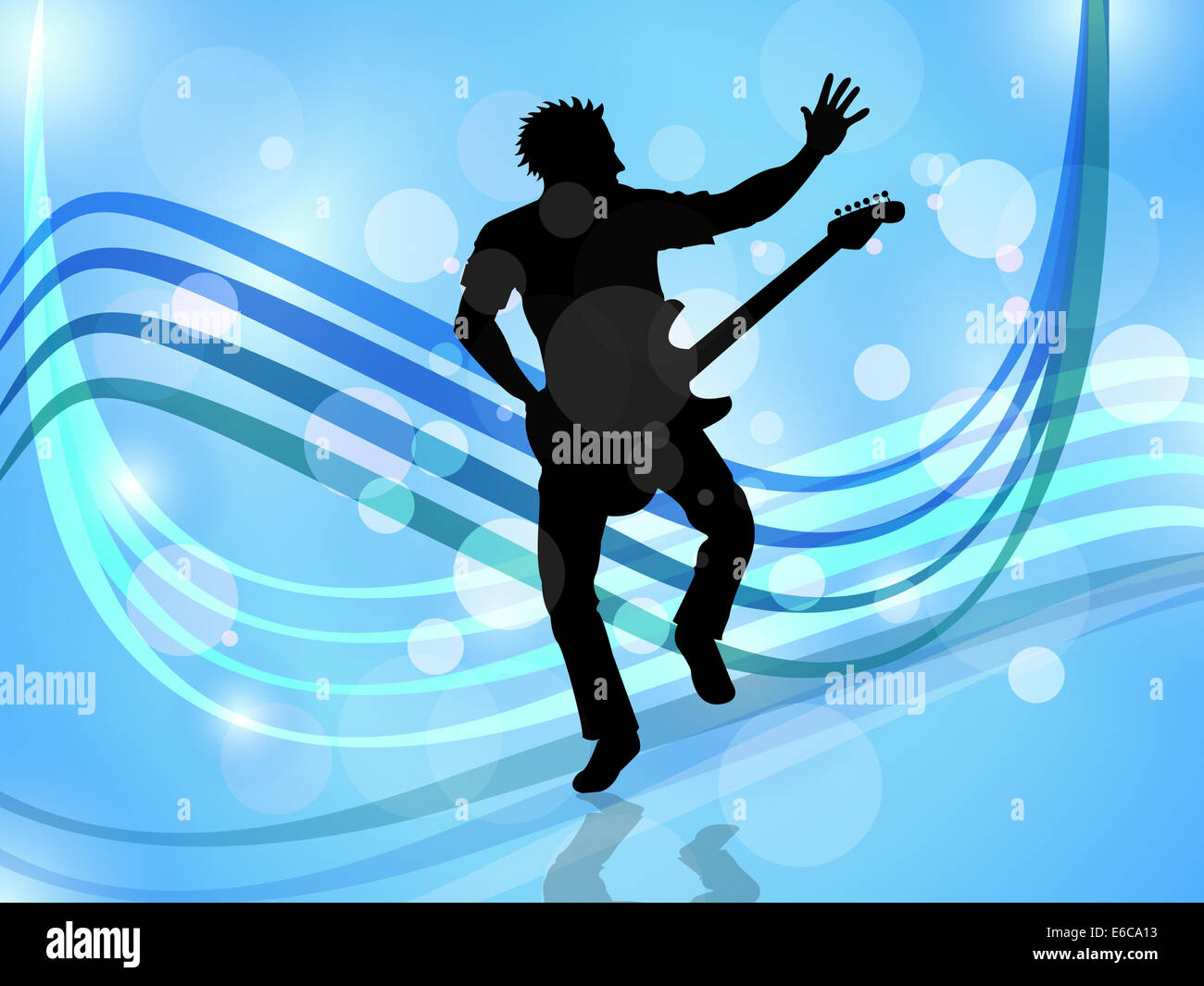 Music Stage Meaning Sound Track And Musician Stock Photo - Alamy