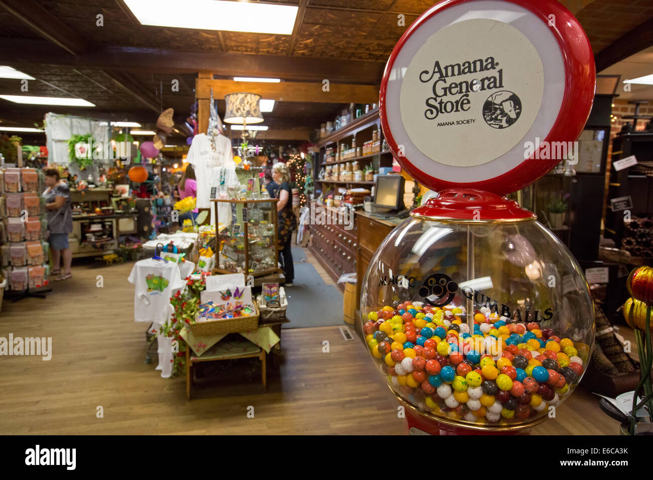 Amana, Iowa - The Amana General Store at the formerly communal Amana ...