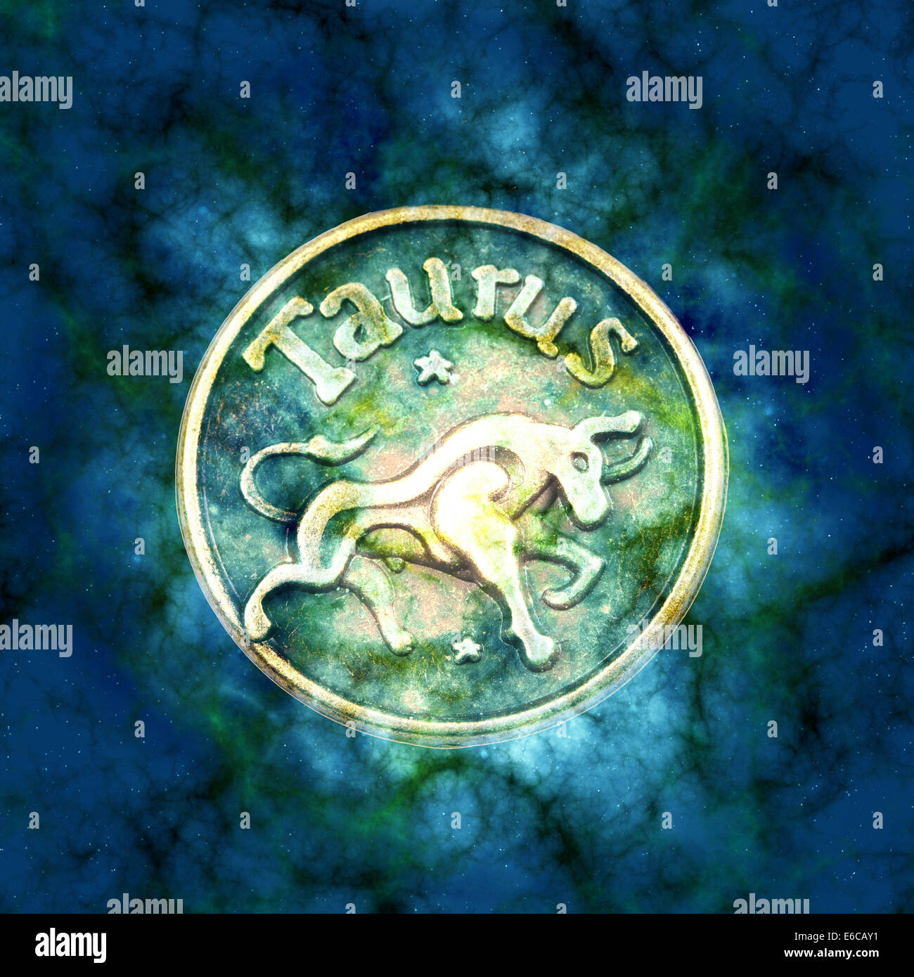zodiac sign of Taurus Stock Photo - Alamy