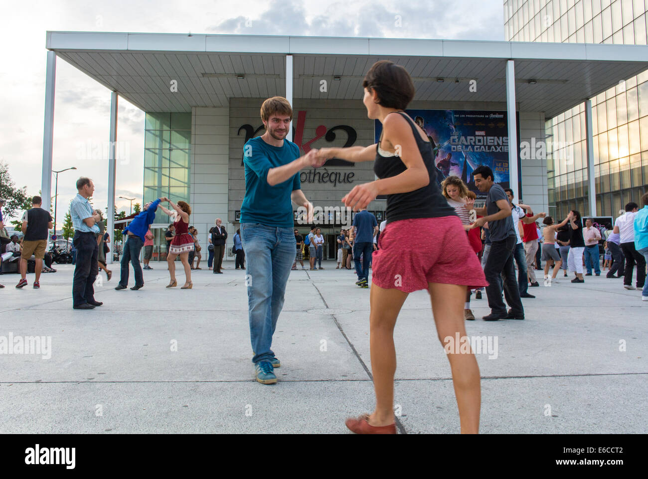 Paris, France, French Couples enjoying Public Events, Swing , Rock n ...