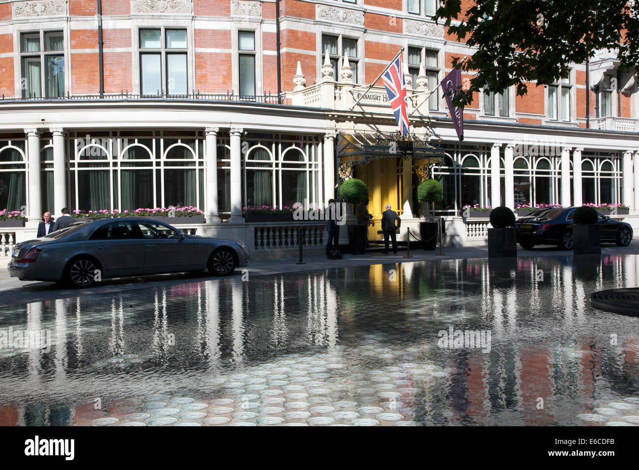 The Connaught Hotel, Carlos Place, London Stock Photo - Alamy