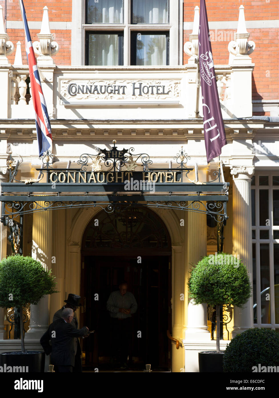 The Connaught Hotel, Carlos Place, London Stock Photo - Alamy
