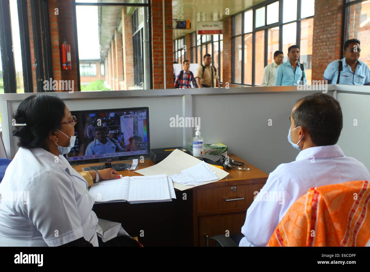 Nepal health desk hi-res stock photography and images - Alamy