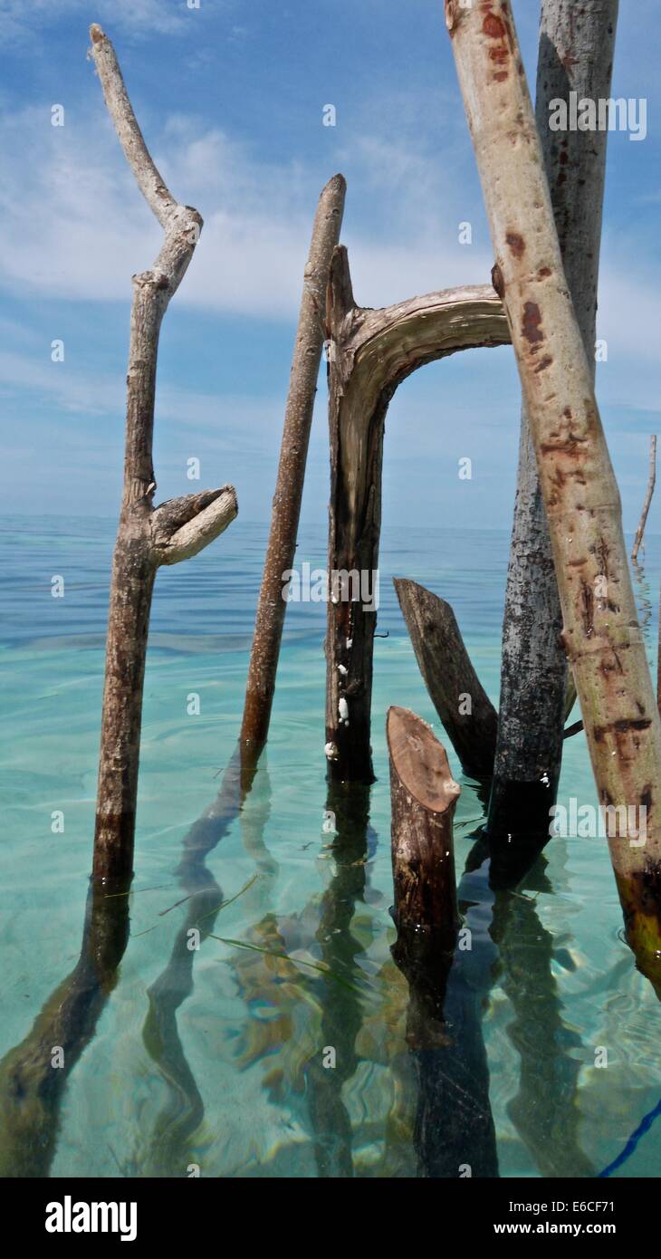 Dutch Keys. San Blas Islands. Panama Stock Photo - Alamy