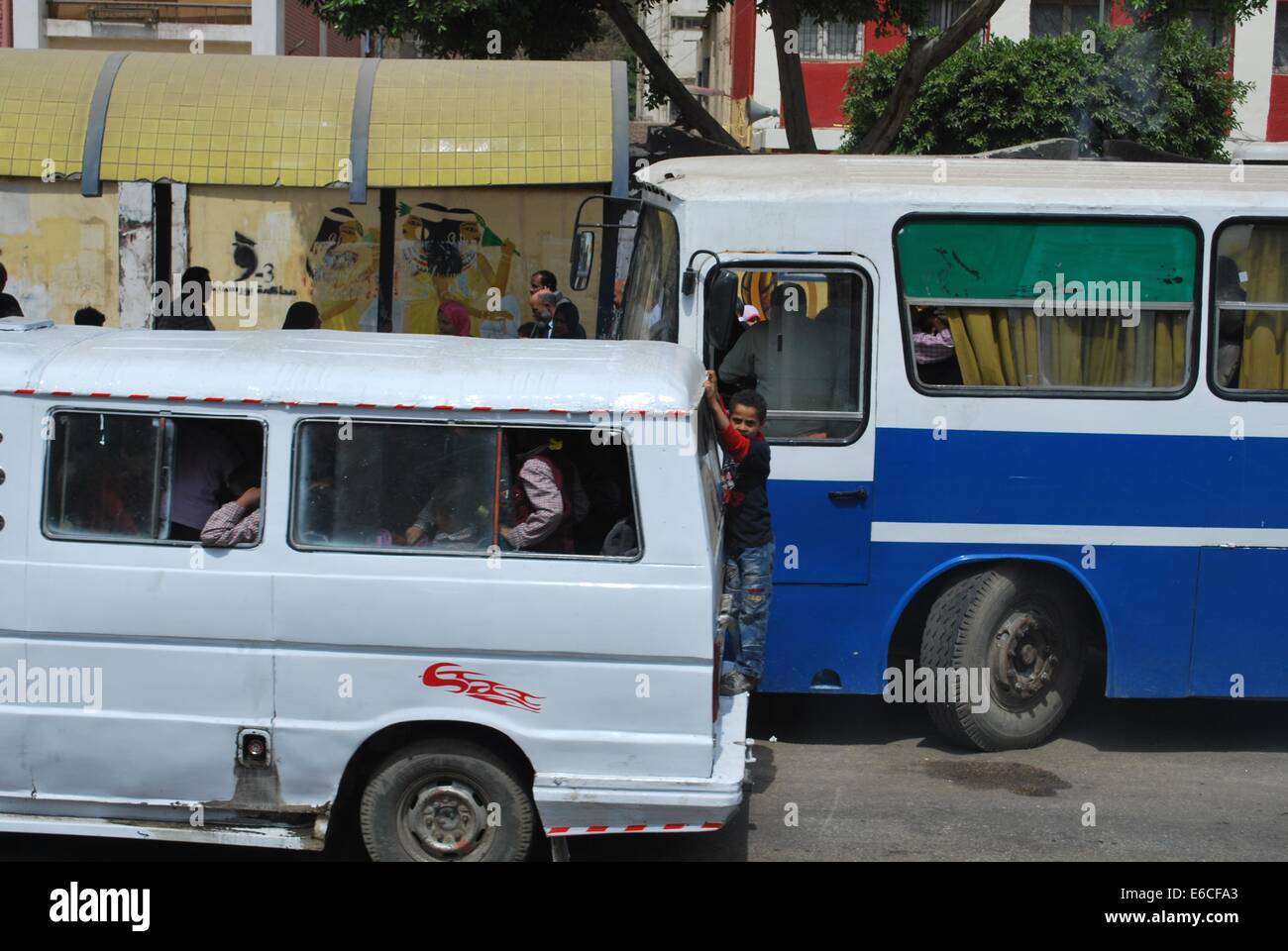 Egypt bus public hi-res stock photography and images - Alamy