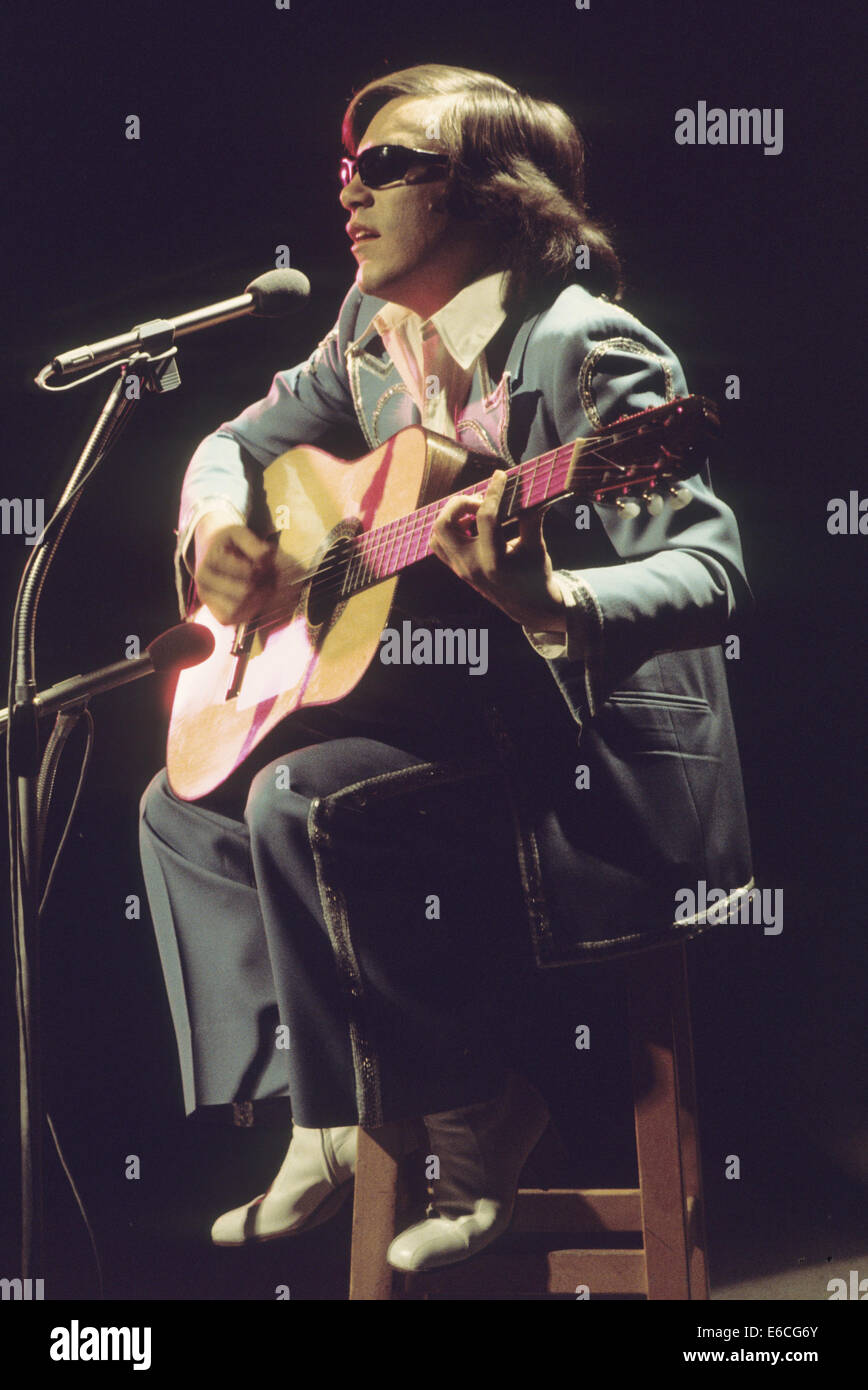 JOSE FELICIANO Puerto Rican singer about 1979 Stock Photo - Alamy