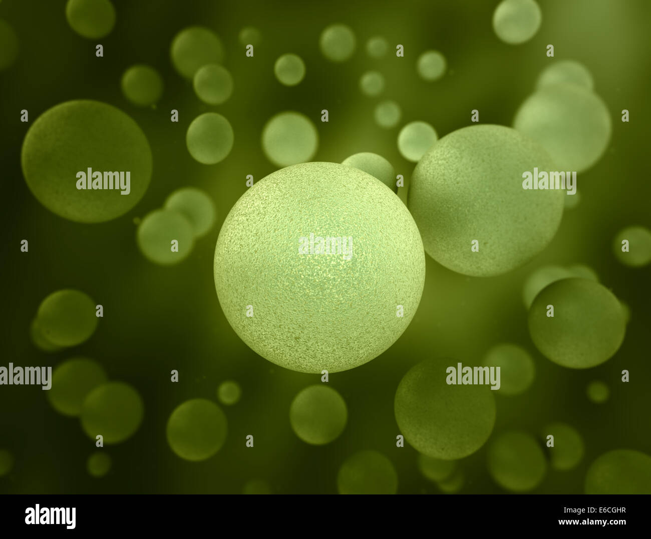 background image of cells or bacteria under the microscope Stock Photo ...