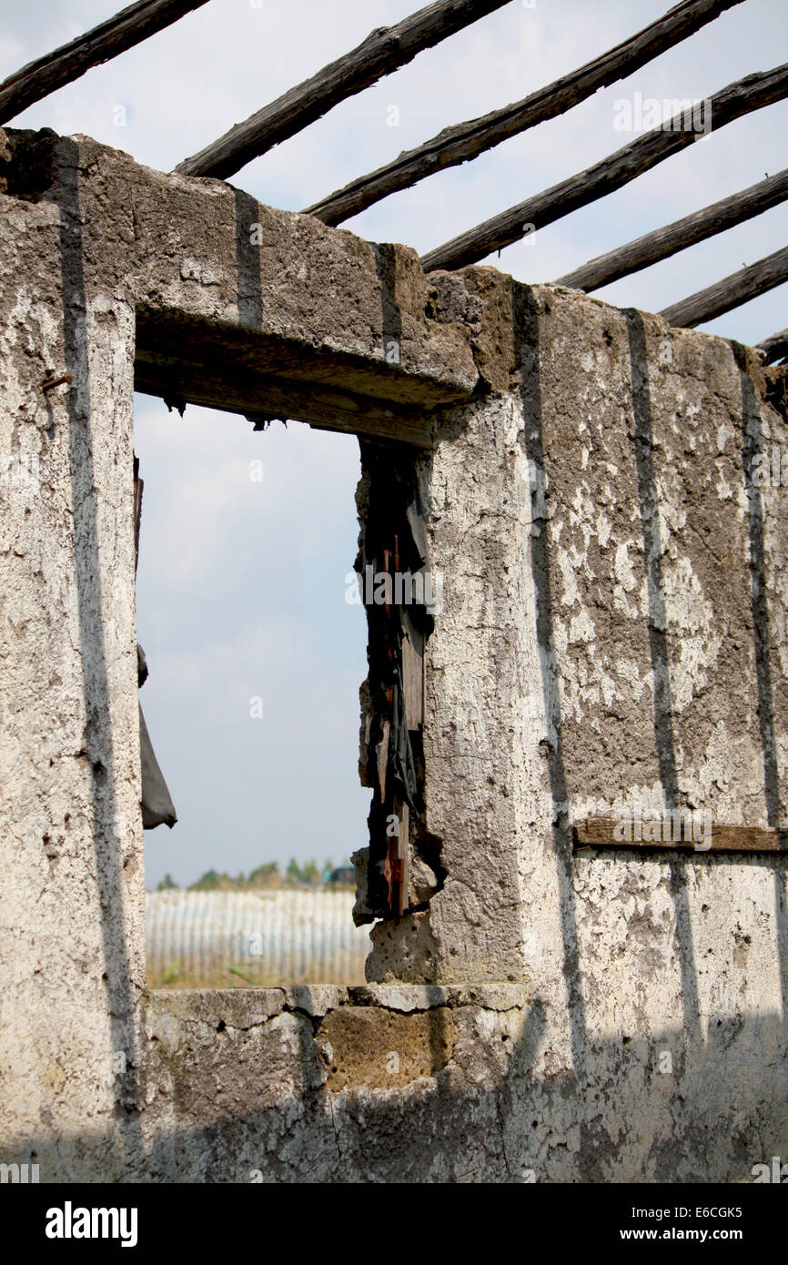 Broken Shutter High Resolution Stock Photography and Images - Alamy