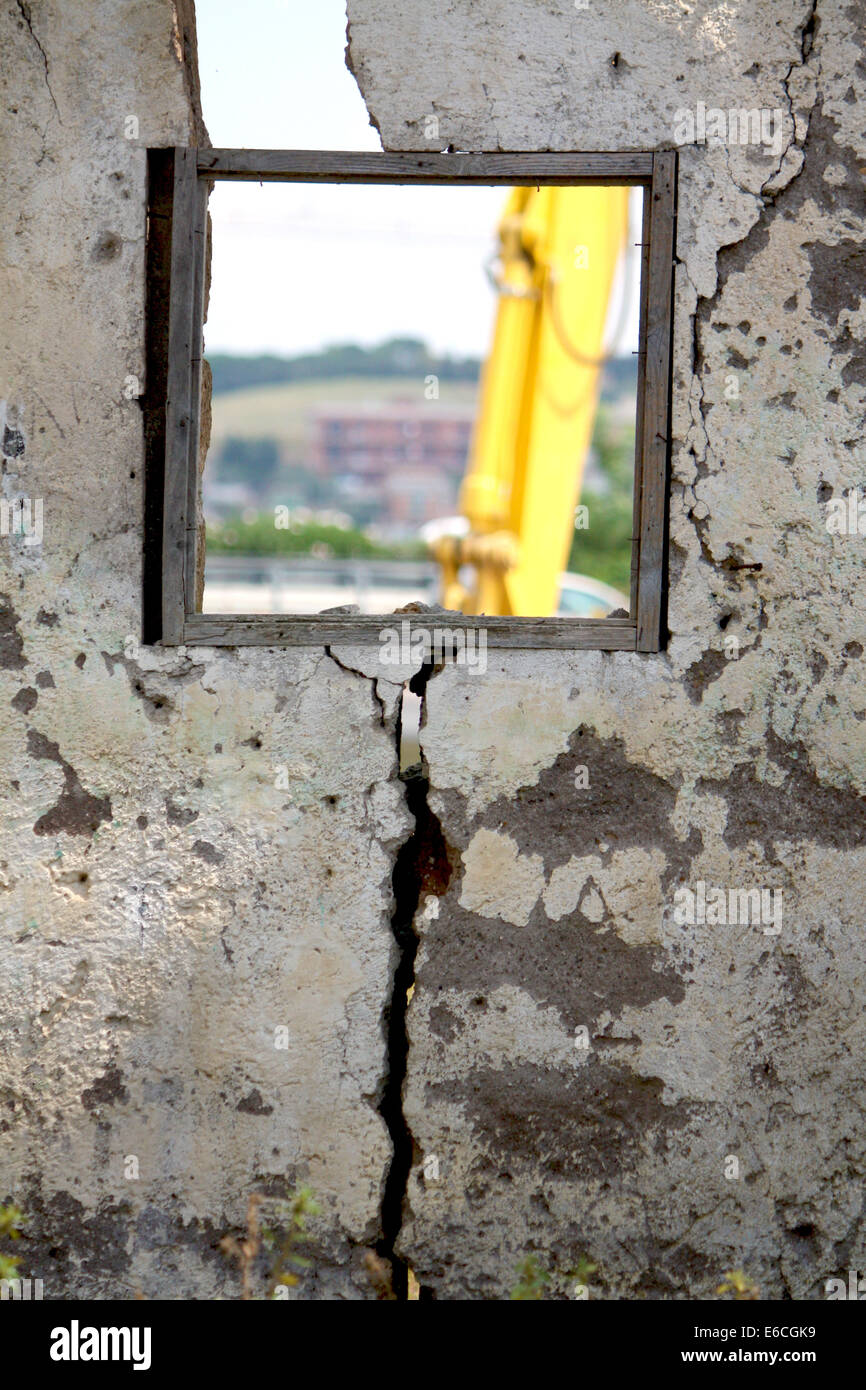 Broken Shutter High Resolution Stock Photography and Images - Alamy