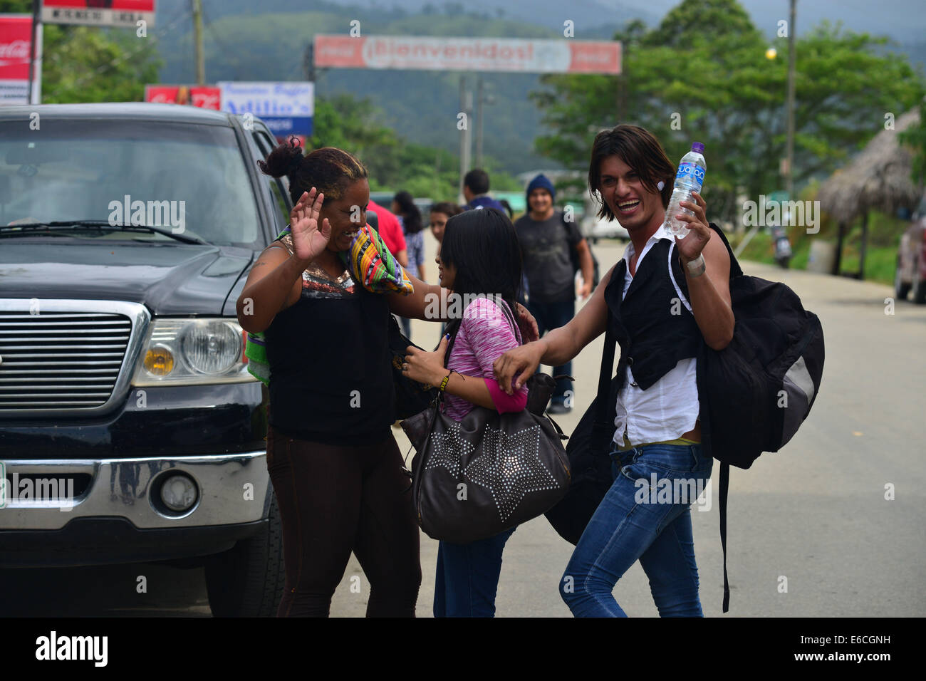July 26, 2014 - Corinto, Cortez, Honduras - Honduran migrants deported ...