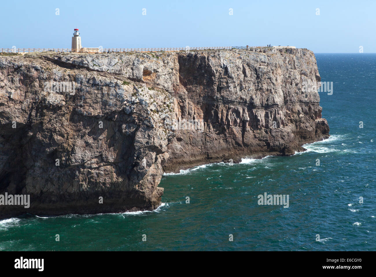 Rocky Coast and Lighthouse Stock Photo - Alamy
