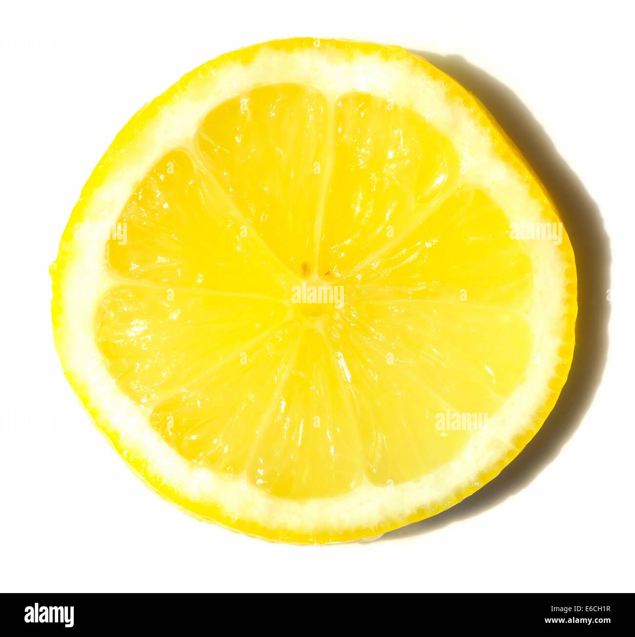 A slice of lemon Stock Photo - Alamy