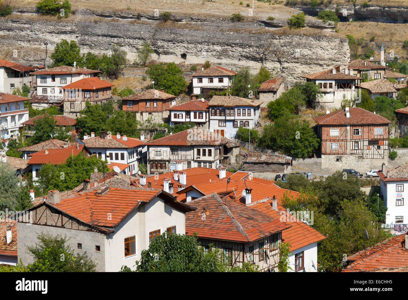 Traditional Ottoman Houses from Safranbolu, Turkey Stock Photo - Alamy