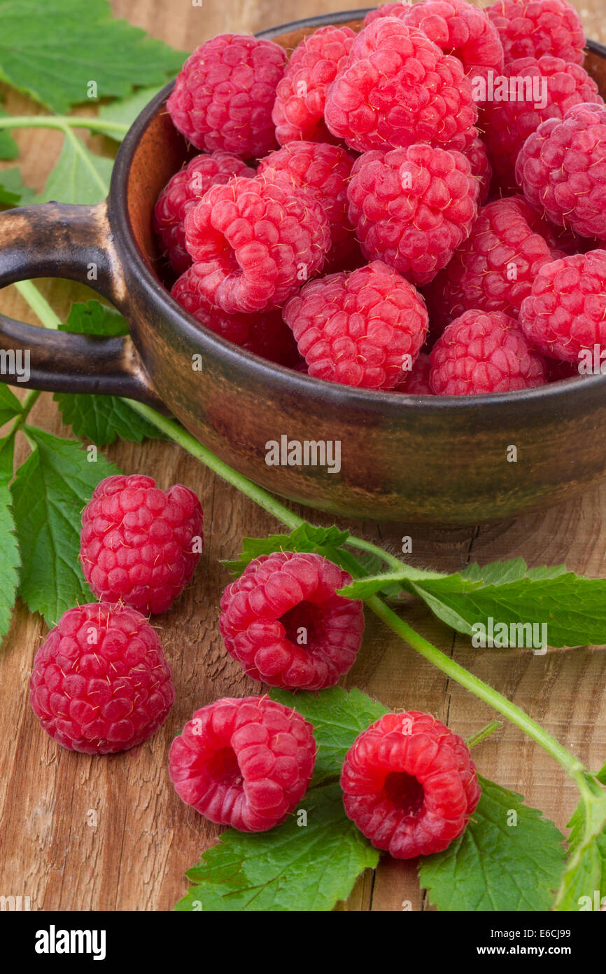 Close up of a raspberry dessert hi-res stock photography and images - Alamy