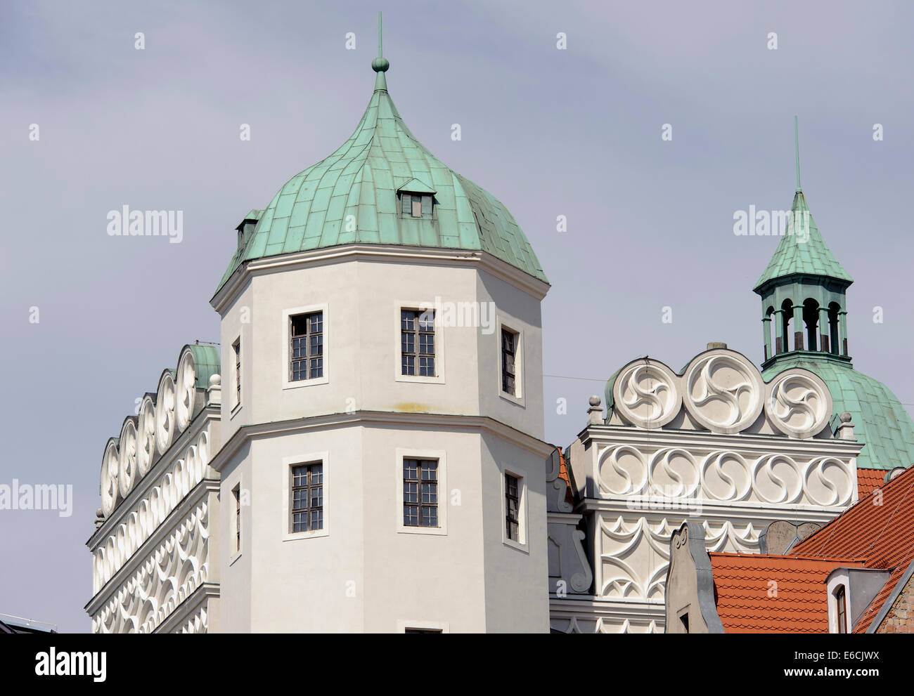 Castle of the Pomeranian dukes in Szczecin, Poland, Europe Stock Photo ...