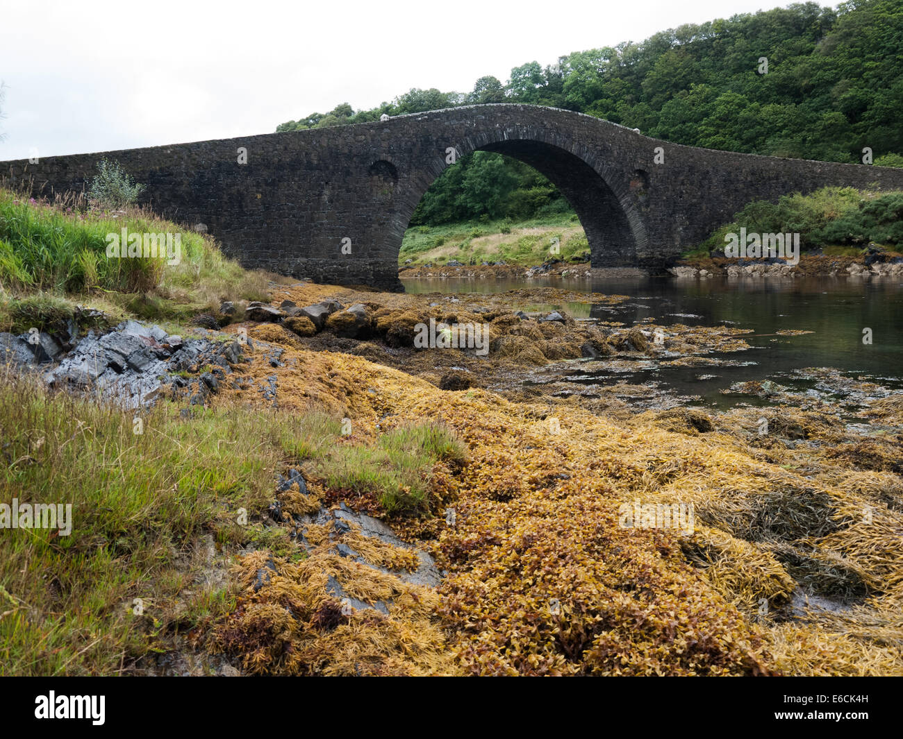 Clachan Bridge (Bridge over the Atlantic), Isle of Seil, Scotland Stock ...