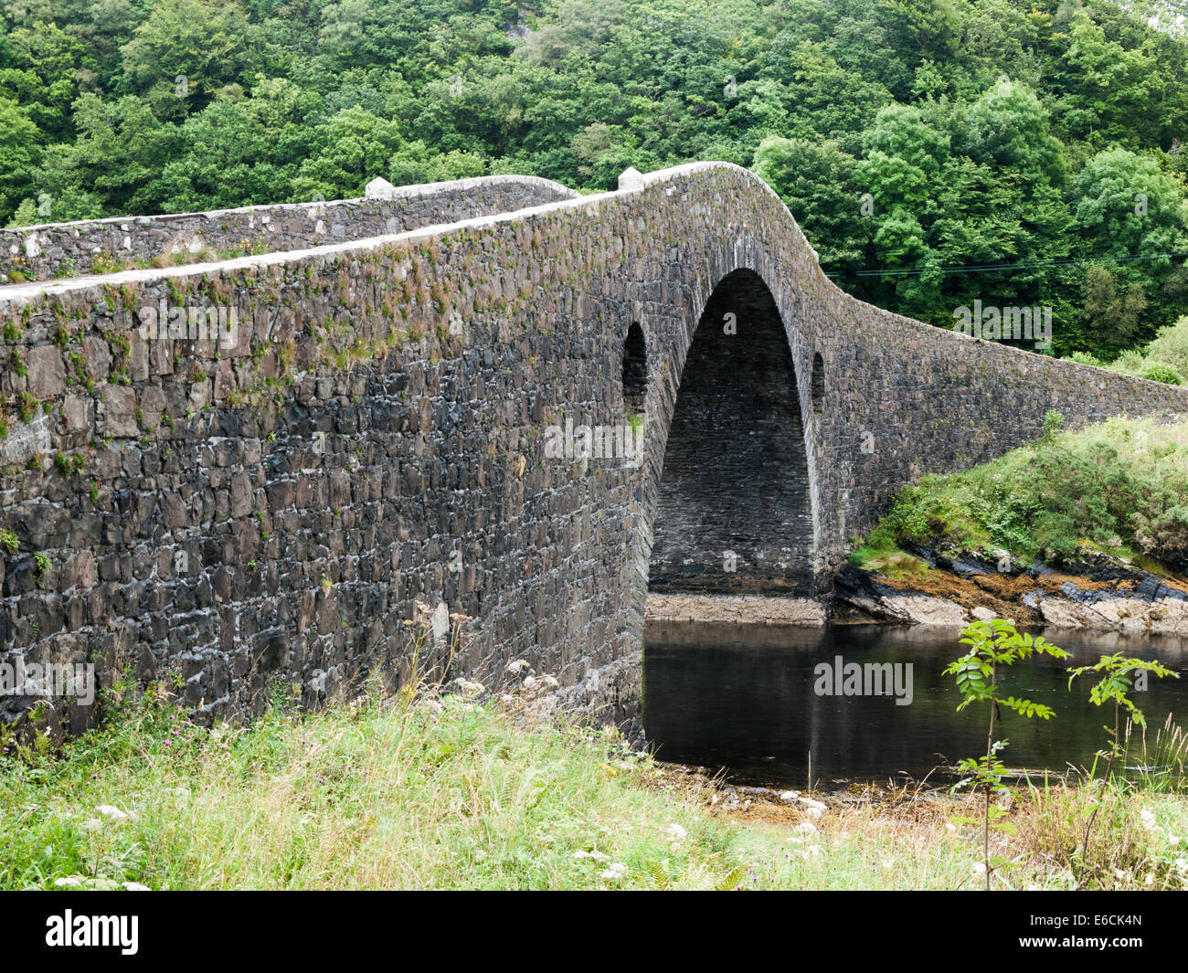 Clachan Bridge (Bridge over the Atlantic), Isle of Seil, Scotland Stock ...