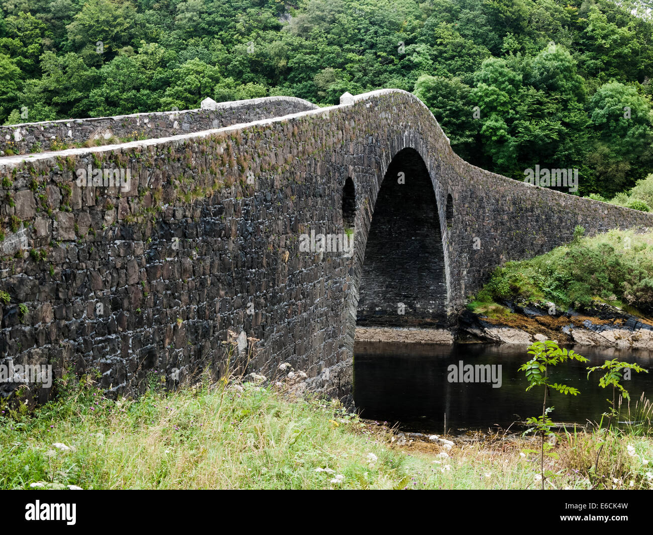 Clachan Bridge (Bridge over the Atlantic), Isle of Seil, Scotland Stock ...