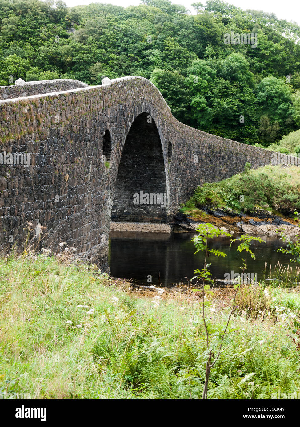 Clachan Bridge (Bridge over the Atlantic), Isle of Seil, Scotland Stock ...