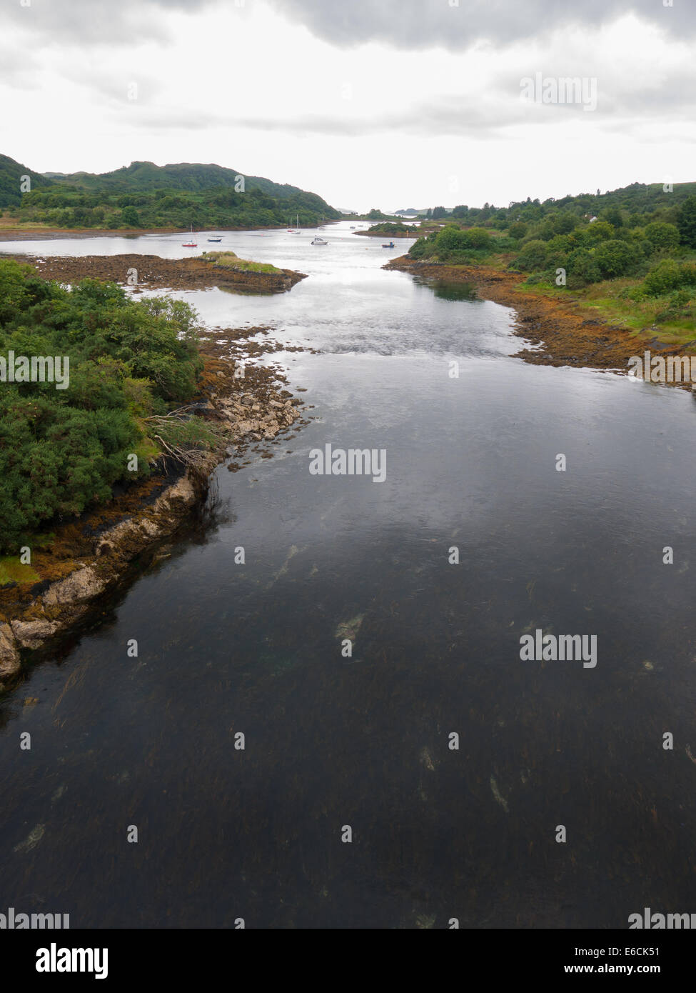 View from Clachan Bridge (Bridge over the Atlantic), Isle of Seil ...