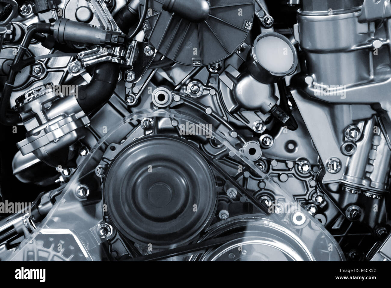 Metallic background of the internal combustion engine Stock Photo - Alamy