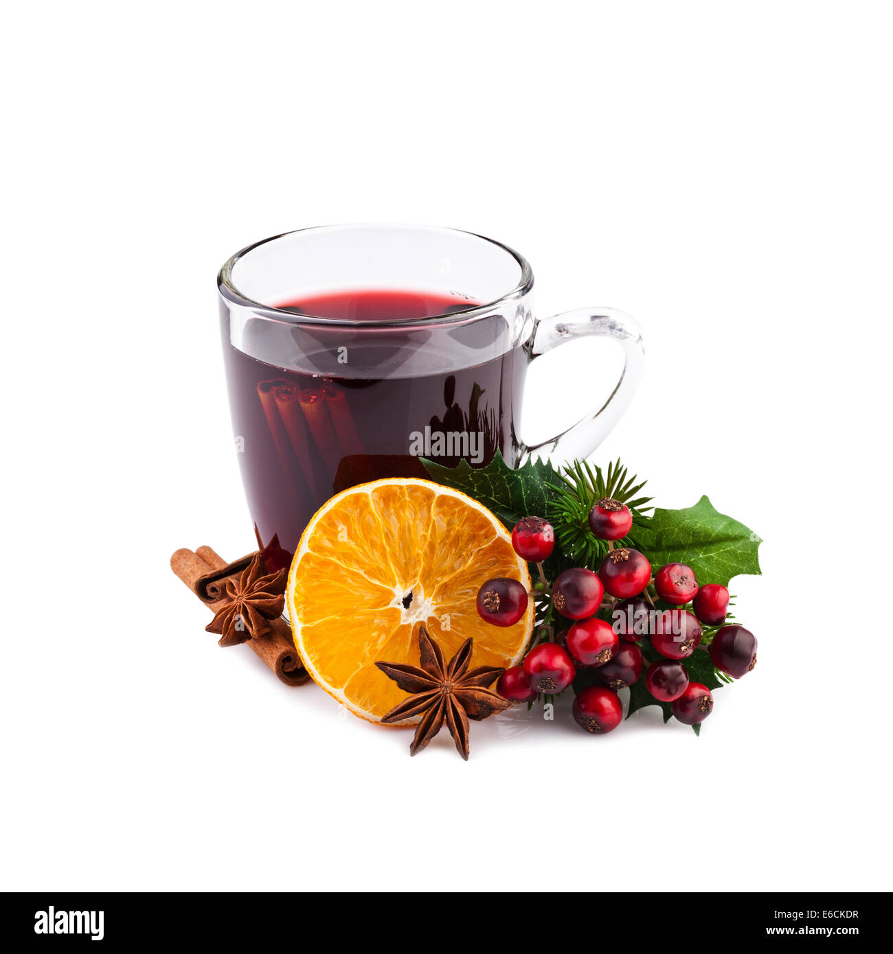 Close up mulled wine Cut Out Stock Images & Pictures - Alamy