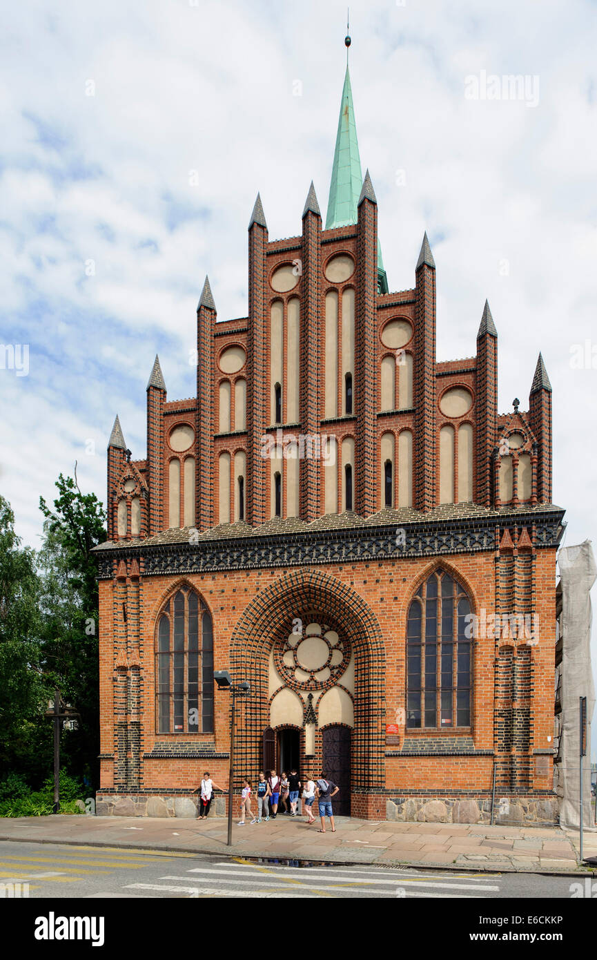 Polish gothic architecture church hi-res stock photography and images ...