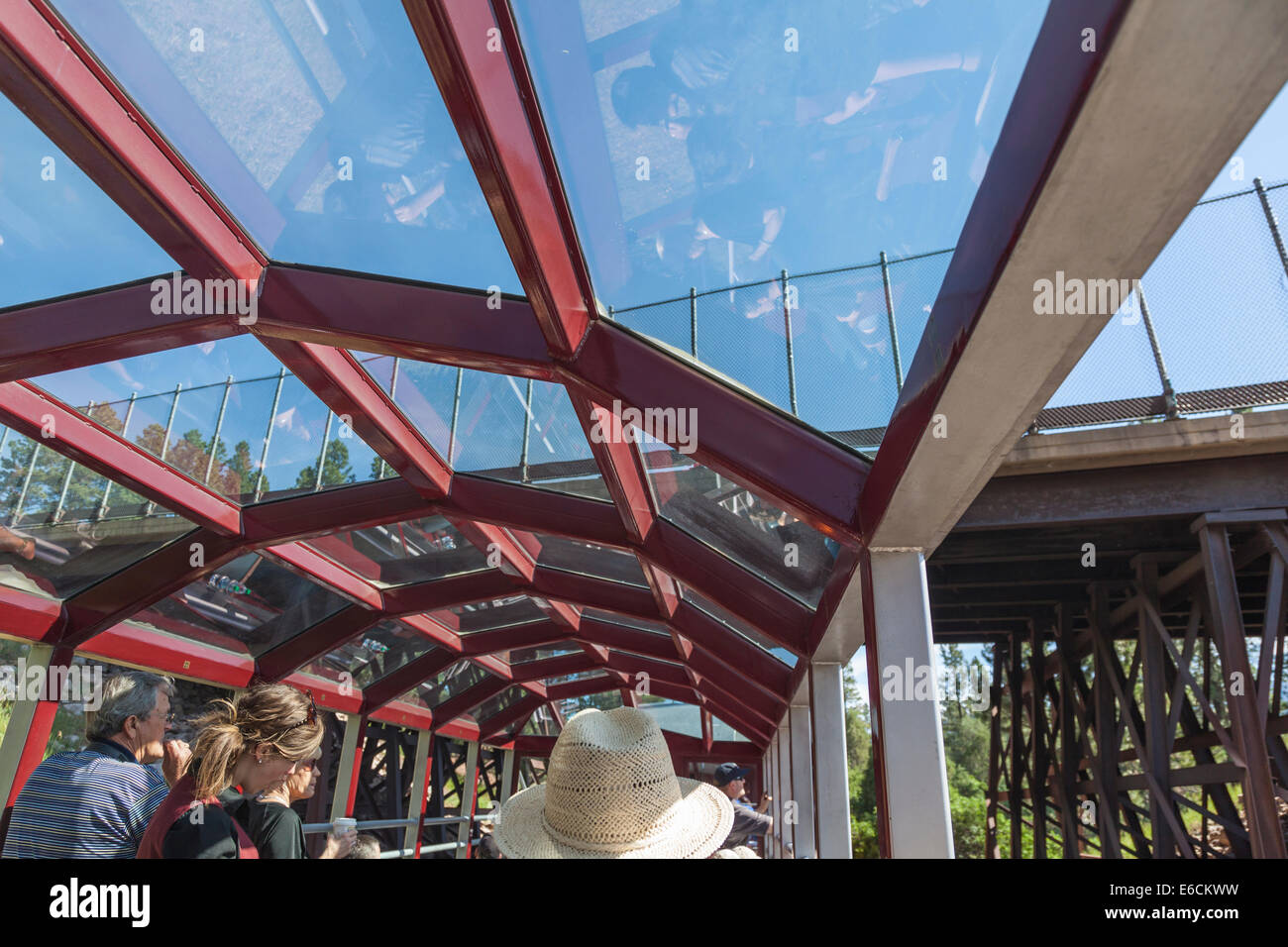 Silver Vista Car on Durango & Silverton Narrow Gauge Railroad train ...