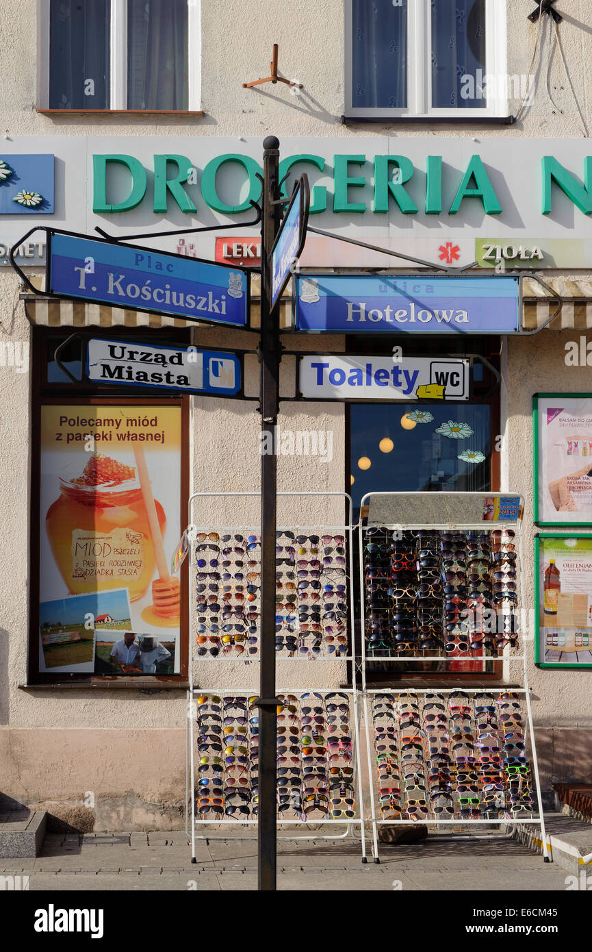 Marketplace (Rynek) in Darlowo, Poland, Europe Stock Photo - Alamy