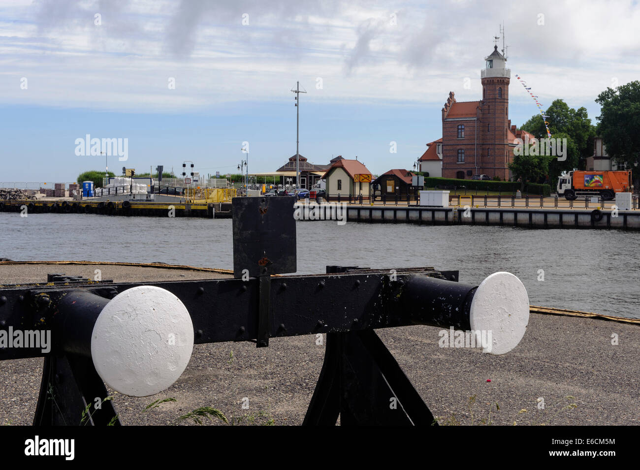 Lighthouse in ustka hi-res stock photography and images - Alamy