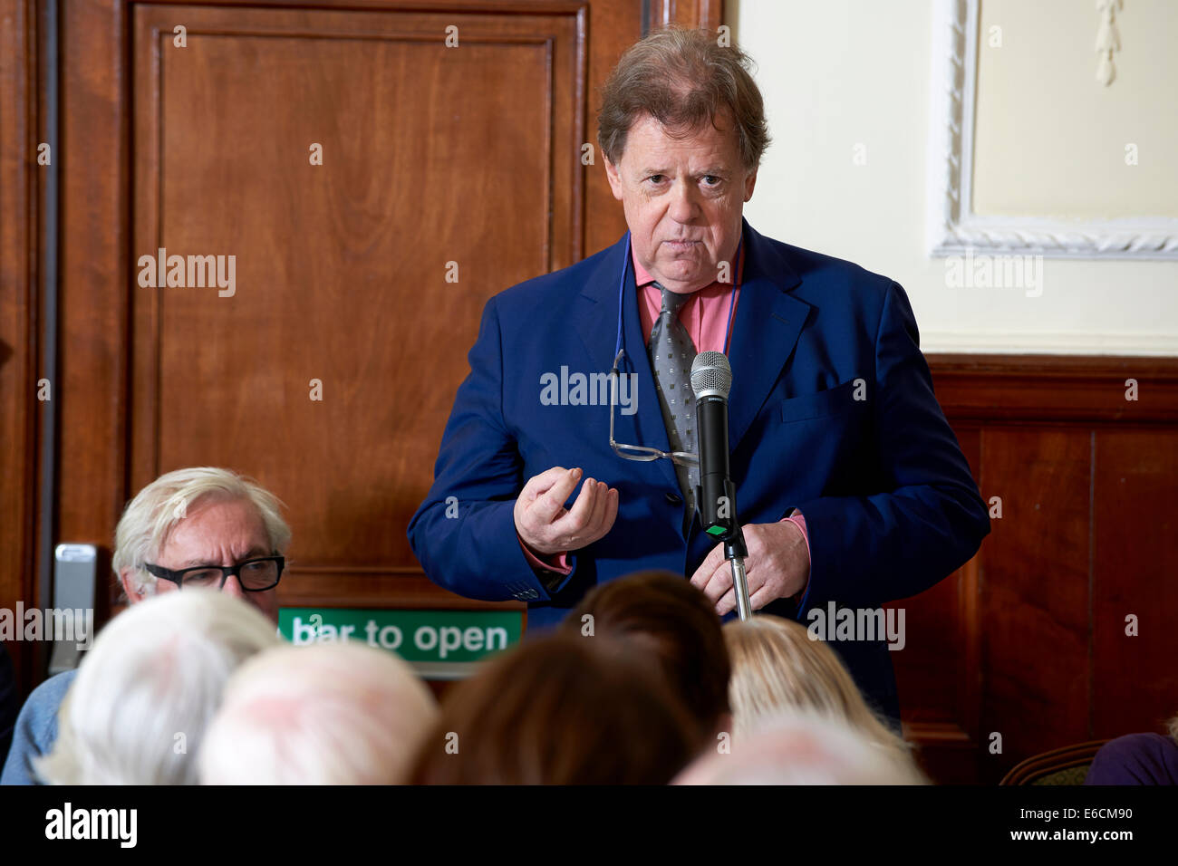 Jonathan Meades, portrait Stock Photo - Alamy
