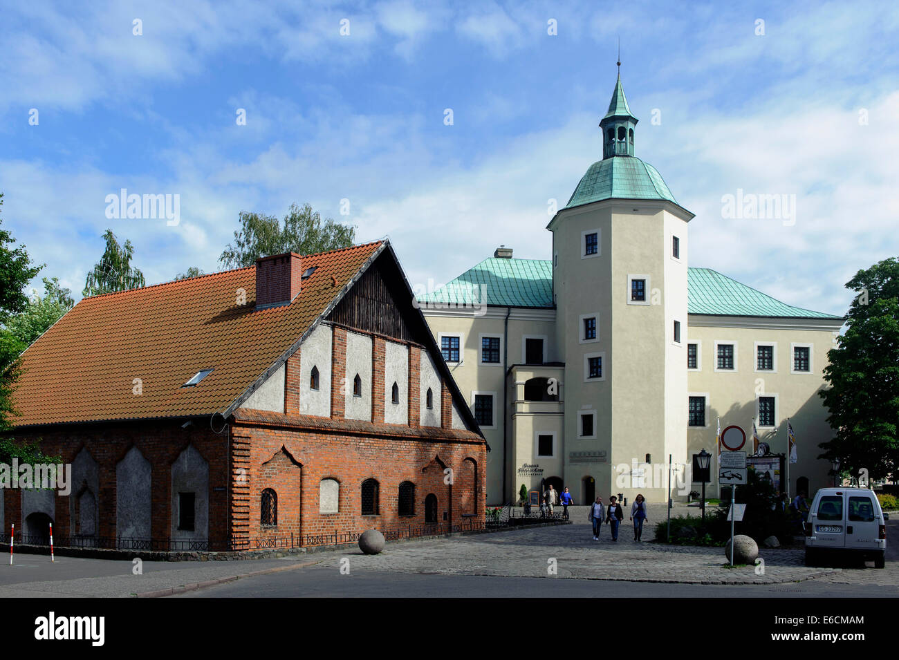 Castle and castle-mill in Slupsk, Poland, Europe Stock Photo - Alamy