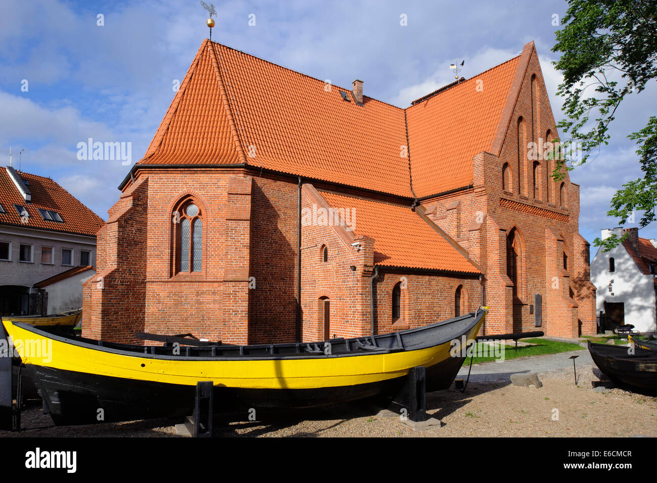 Museum in the former church peter+Paul in Hel, Poland, Europe Stock ...