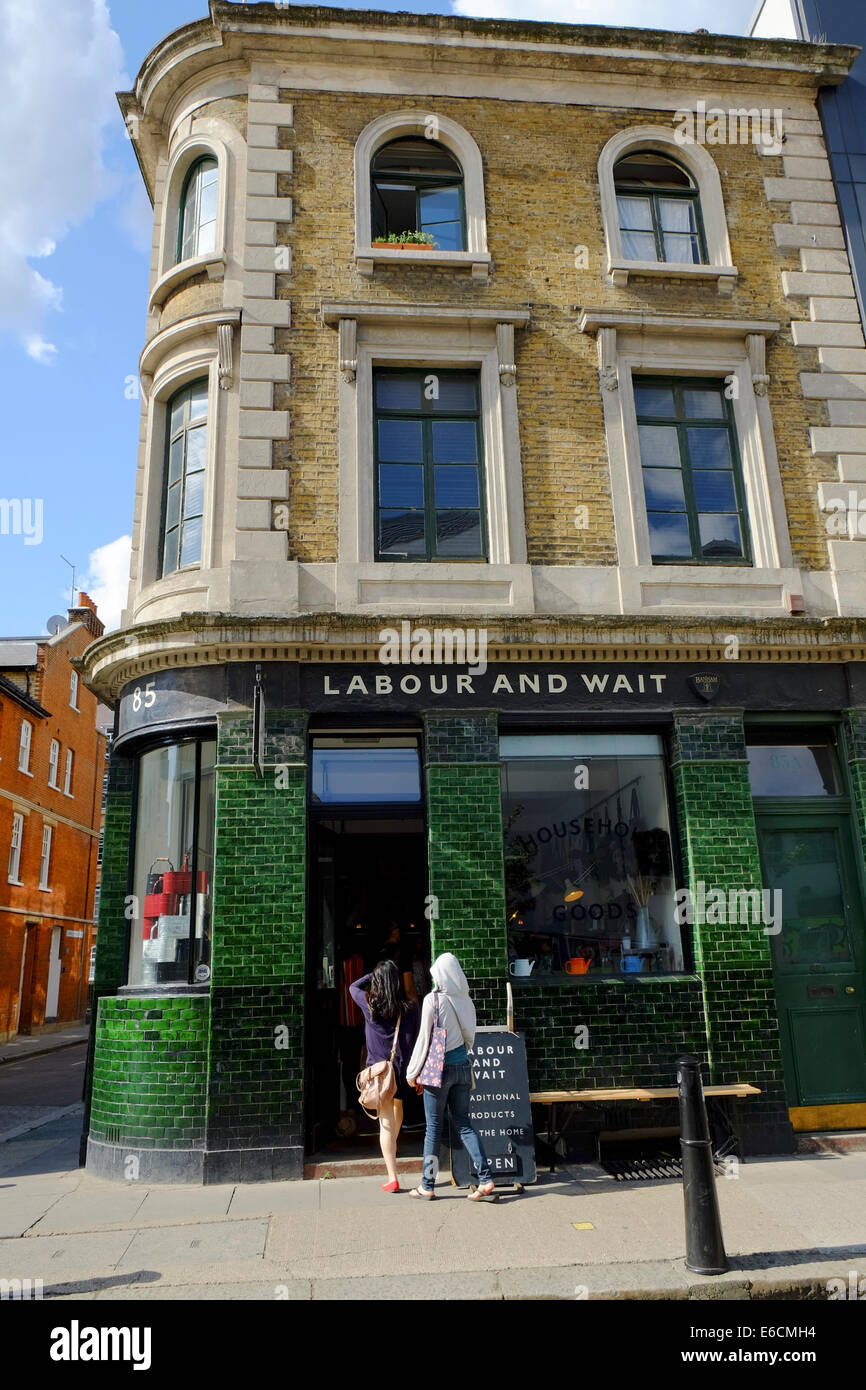 Labour and wait shoreditch hi-res stock photography and images - Alamy