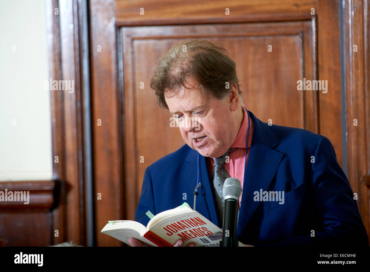 Jonathan Meades, portrait Stock Photo - Alamy
