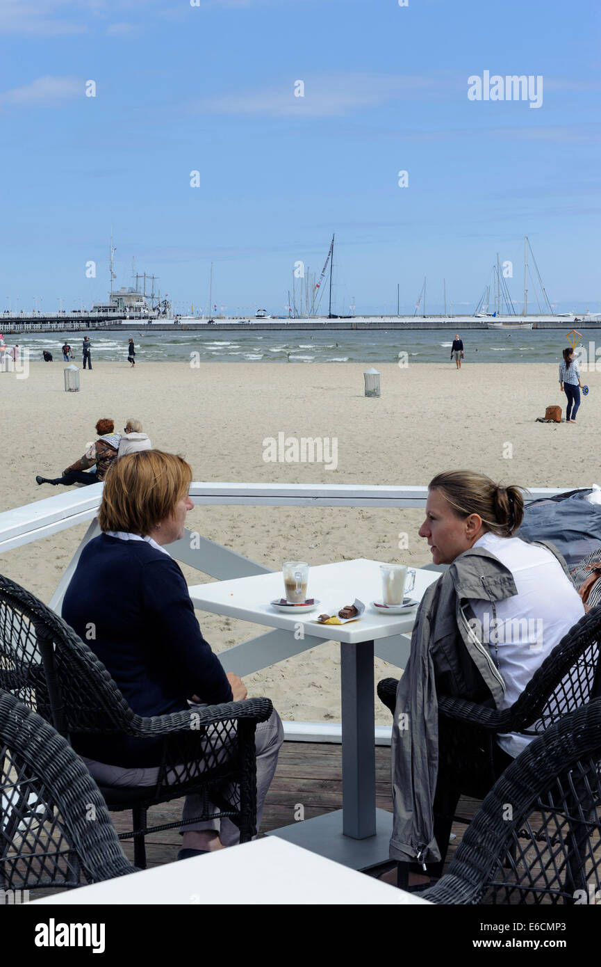 Sopot strand hi-res stock photography and images - Alamy