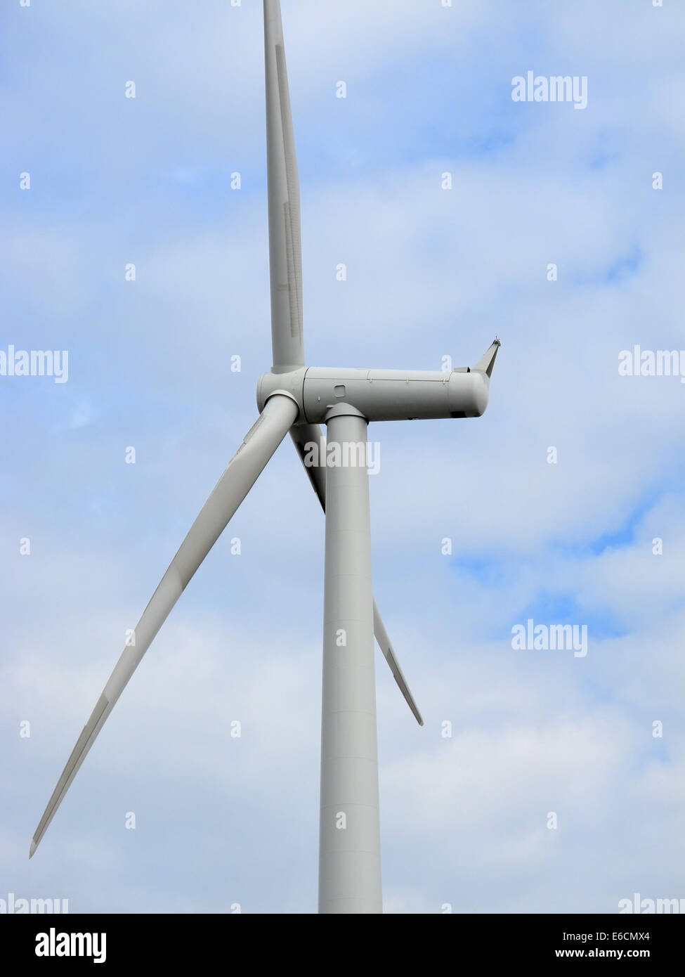 Close up view of the propellers of a wind turbine Stock Photo - Alamy