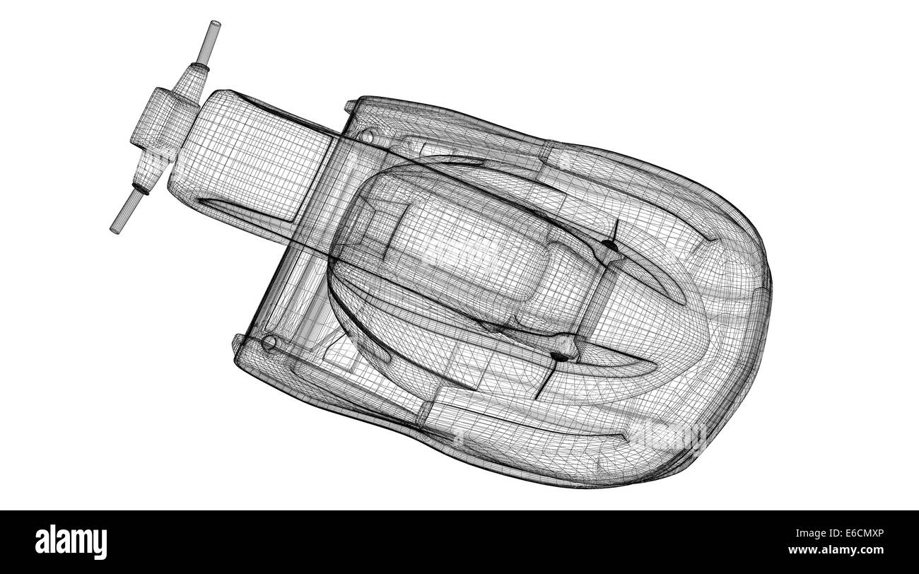 Jetski isolated Black and White Stock Photos & Images - Alamy